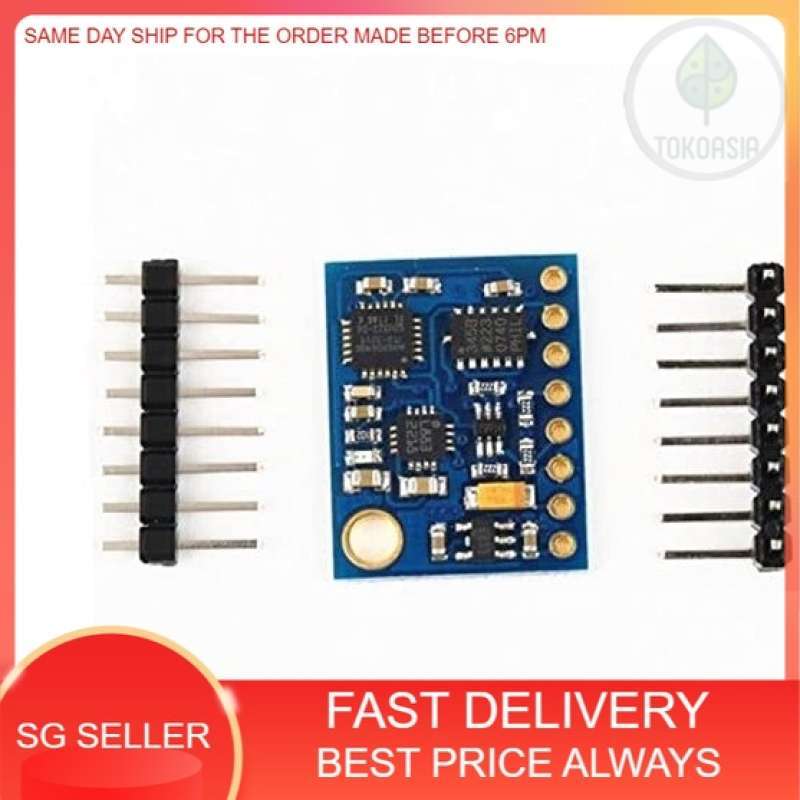 Jual Ready Stock Gy 85 9dof 9axis Imu Sensor Module Itg3200itg3205 Adxl345 Hmc5883l Arduino
