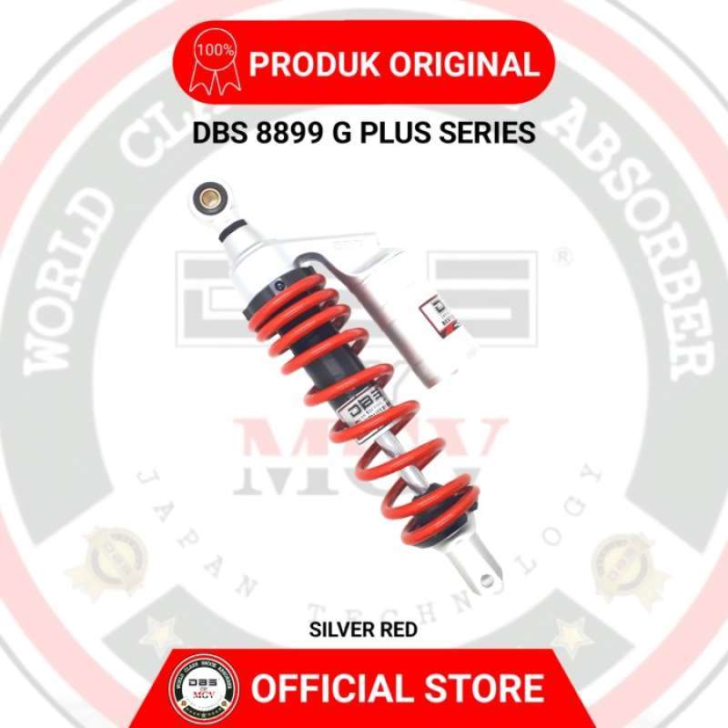 Promo Shock Tabung Dbs 8899 G Plus Series Yamaha Lexi Freego - Silver Red Multicolor Diskon 27% ...