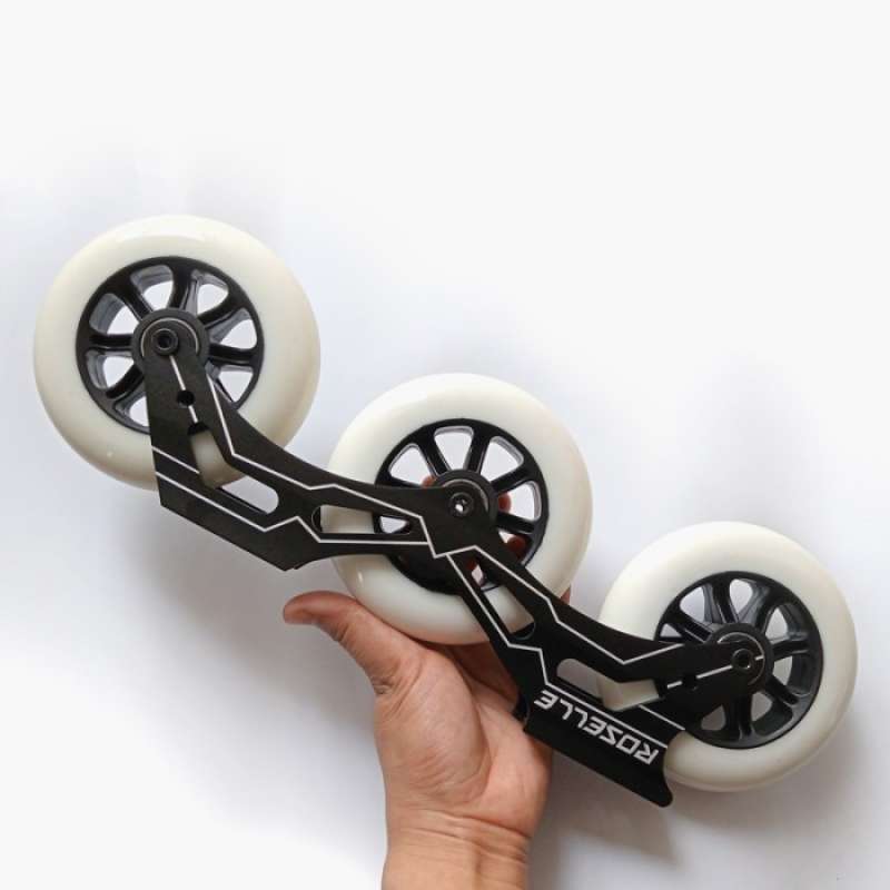 Jual Frame Inline Skate Highspeed Sepatu Roda 3x100mm Three Wheels Set ...