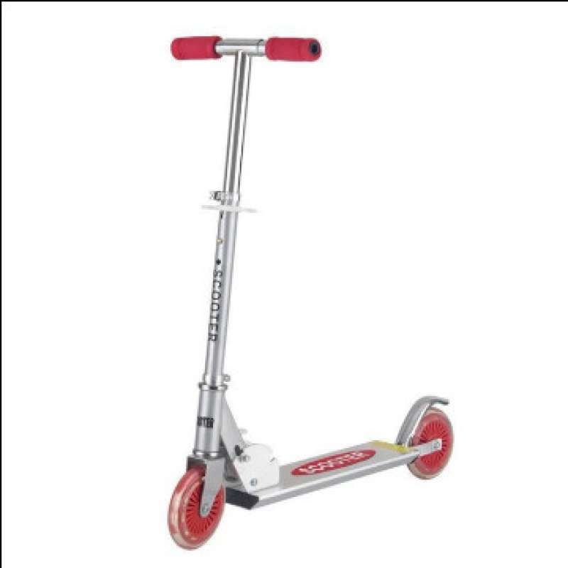 Jual Skuter Anak Otoped Scooter 2 Roda Alloy Skuter Mainan Anak - Biru ...