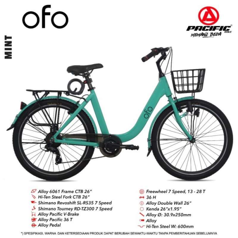 Jual Sepeda Mini - City Bike Ctb 26 Inch Ofo Banana Yellow - Mint Di Seller Tombstone ...