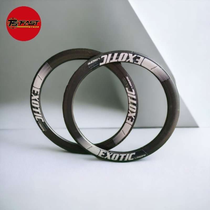 Jual Velg Rims 20 Inch 406 28 32 36 Hole Exotic Double Wall Hitam ...