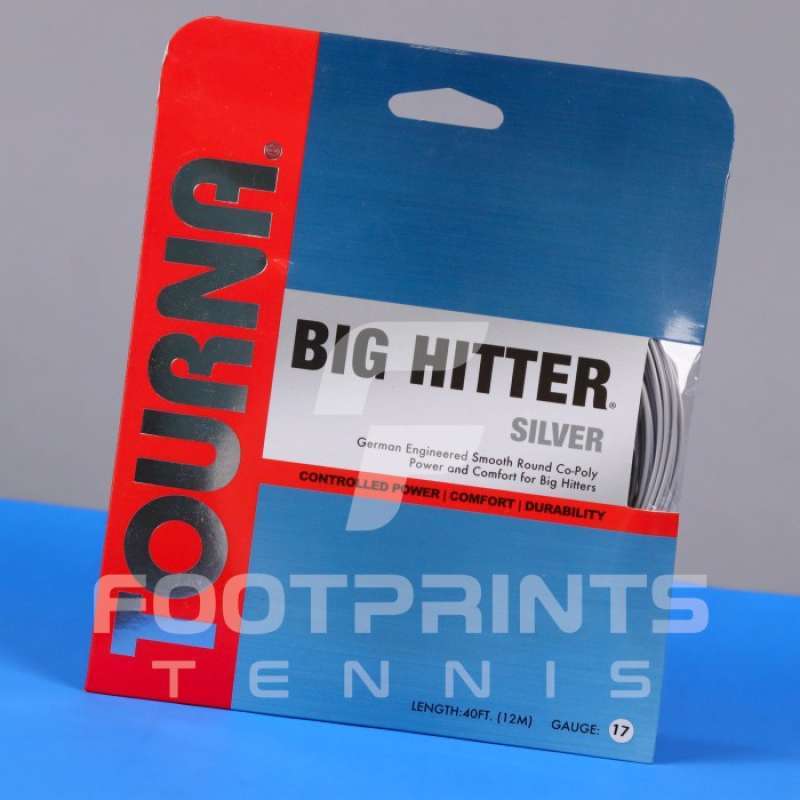 Jual Tourna Big Hitter Silver Senar Raket Tenis Tennis Strings Original ...