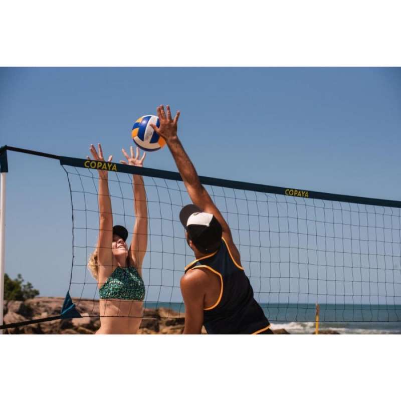 Jual Net Bola Voli Pantai Beach Volleyball Recreational 6m Net Set ...