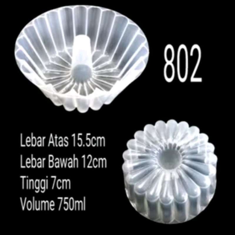 Jual Cetakan Puding 802 Loyang Agar Bentuk Bunga Lotus 15x7cm Di Seller ...