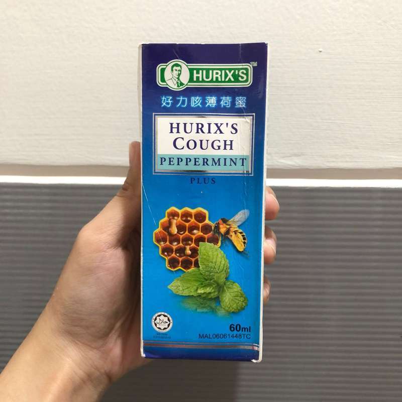 Jual Hurix's Cough Peppermint Plus / Obat Batuk 60ml Di Seller The Chef ...