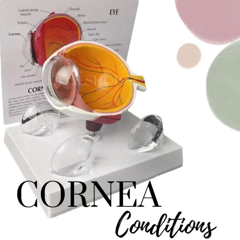 Jual Alat Peraga Model Anatomi Bola Mata Manusia Cornea Human Anatomy ...