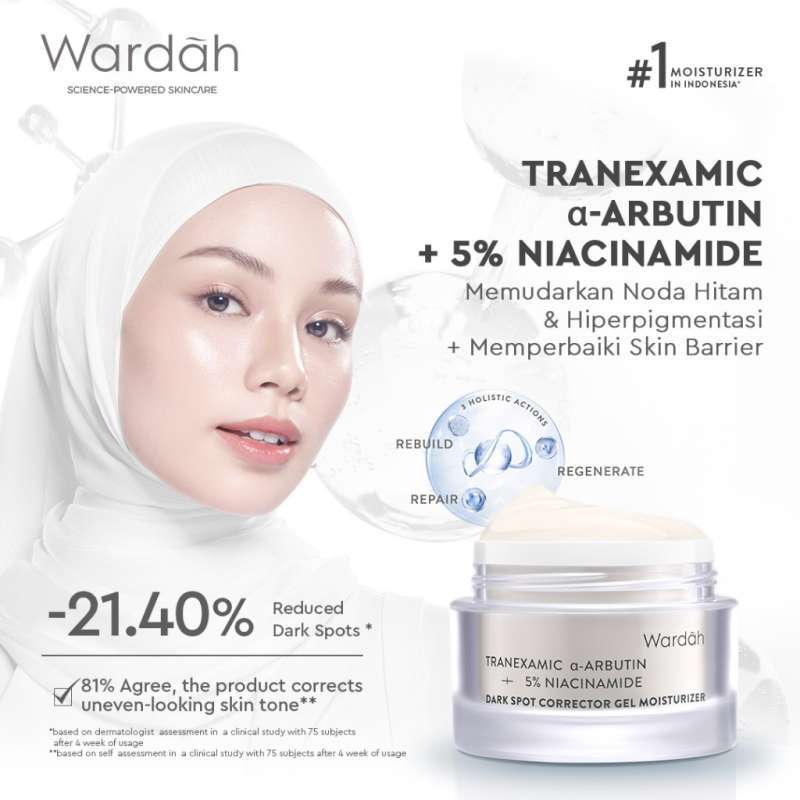 Jual Wardah Gel Moisturizer Series 30 Gr / New! Di Seller Intan ...