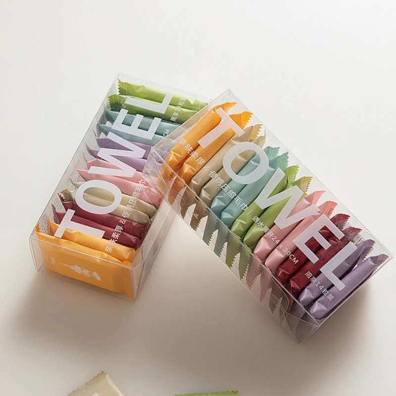 Promo Handuk Portable Sekali Pakai Magic Towel Travel 1 Box 14 Pcs ...