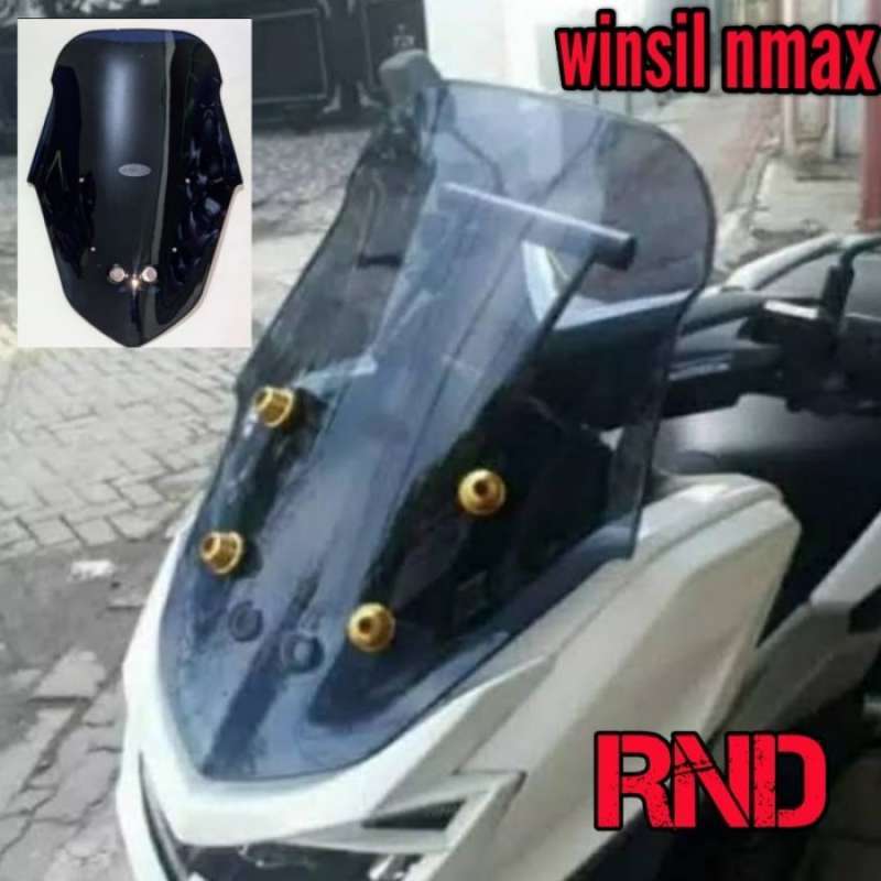 Jual Winsil Windshield Wind Shield Visor Nmax Old Model Xmax Warna ...