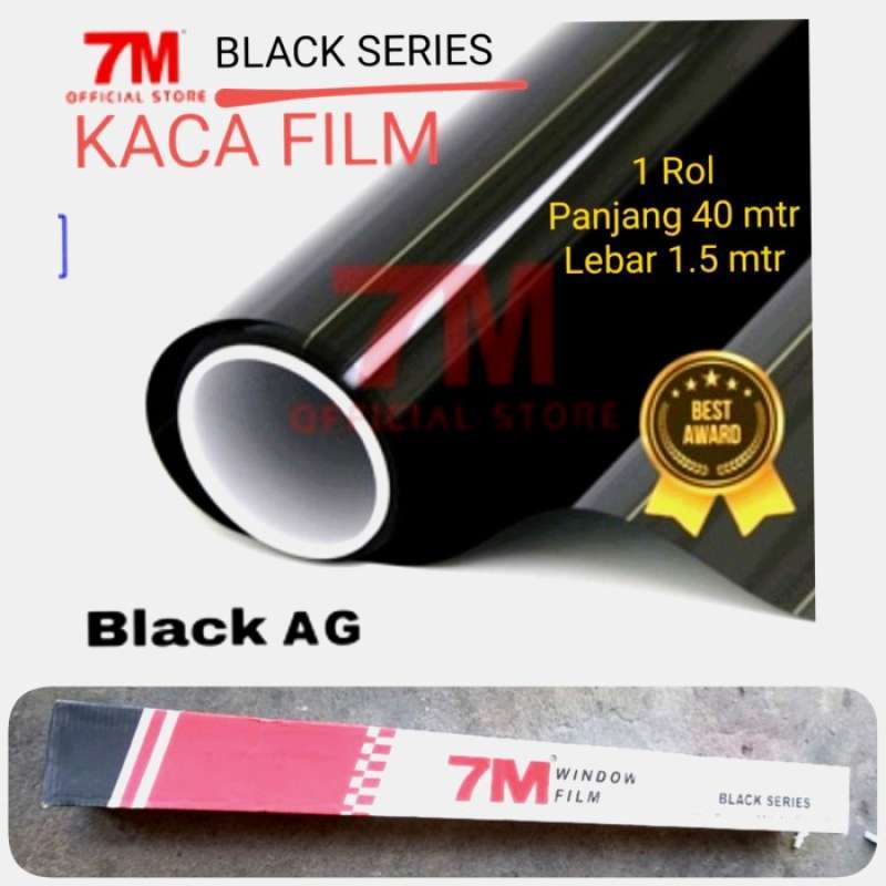 Jual Kaca Film 7m Black Series 40%/60%/80% Hitam Ag ( Harga 1 Roll ...