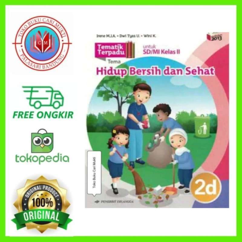 Promo Buku Tematik Terpadu Jilid 2d Untuk Sd Mi Kelas 2 K 13 Revisi