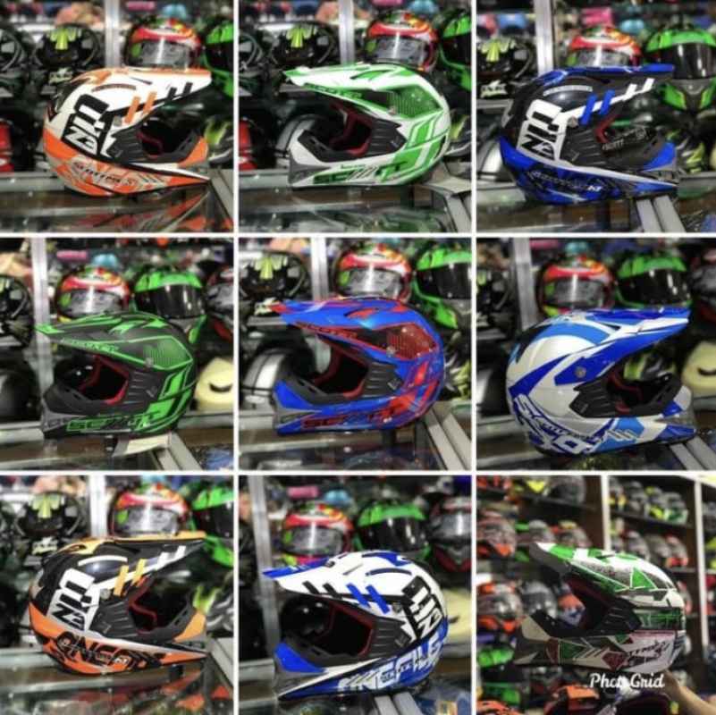 Jual Helm Anak Cross Scott Original / Helm Trail Anak Di Seller ...