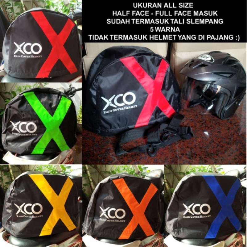 Jual Tas Helm Xco - Sarung Helm Xco --> Cantol Jok + Slempang--anti Air ...