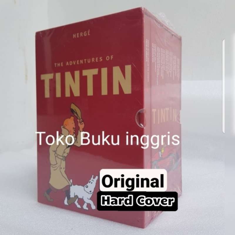 Promo Ada Stok The Adventures Of Tintin 8 Buku Gift Box Diskon 23% Di Seller Sumijayeti Store ...
