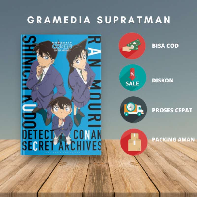 Promo Detektif Conan Secret Archives 01 Shinichi Kudo & Ran Mouri Diskon 23% Di Seller ...