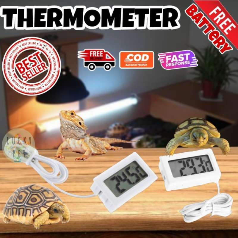 Promo Mini Digital Termometer Thermometer Probe Kabel Sensor Ikan ...