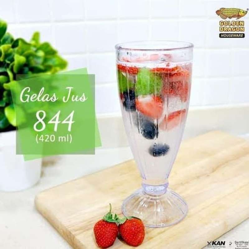 Jual Gelas Cafe Resto Minum Jus Cocktail Jeruk Lemon Tea Teh Mika ...