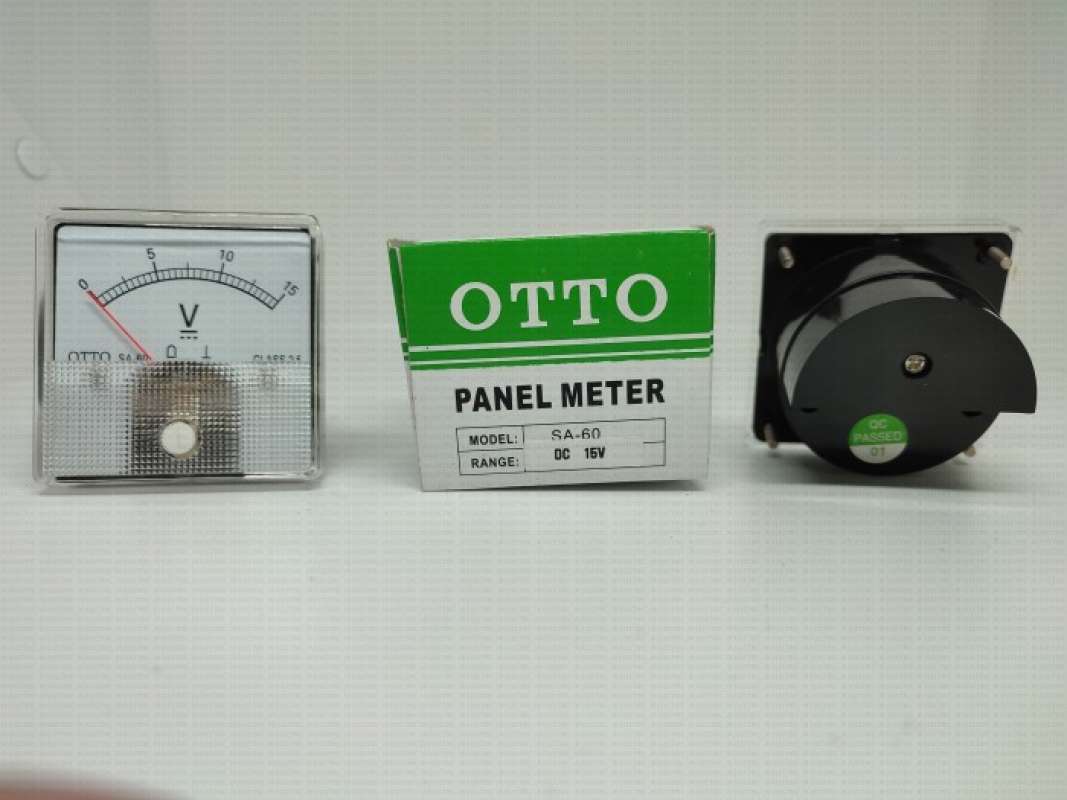 Promo Otto Panel Meter / Amper Ampere Volt Meter Sa-60 Ac/dc 30a 50a 300v - 20a A9 Terbaik - 15a ...