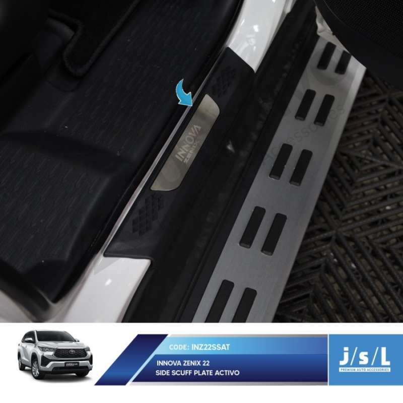 Jual Innova Zenix Side Scuff Plate Activo Jsl Sillplate Samping Di ...