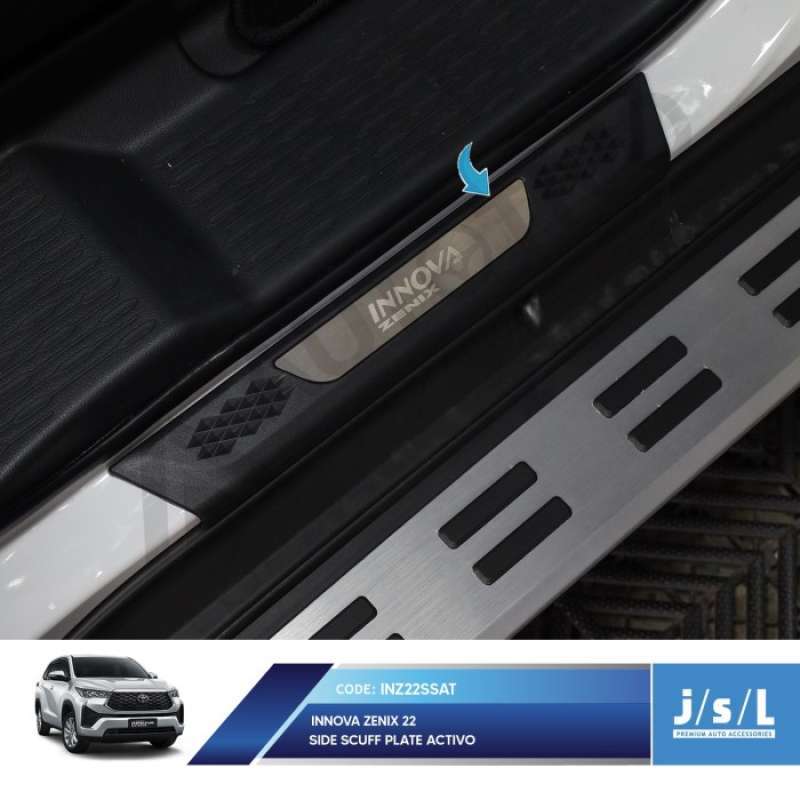 Jual Innova Zenix Side Scuff Plate Activo Jsl Sillplate Samping Di ...