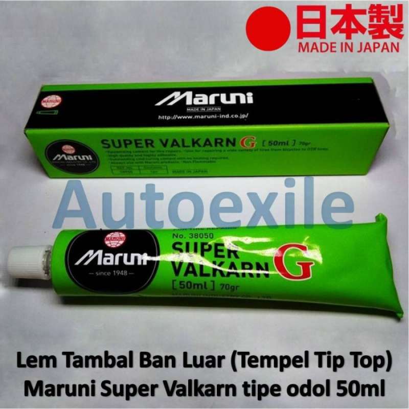 Jual Lem Tambal Maruni Super Valkarn G Tipe Odol 50ml Buat Koyok Ban Luar Di Seller Regstore ...