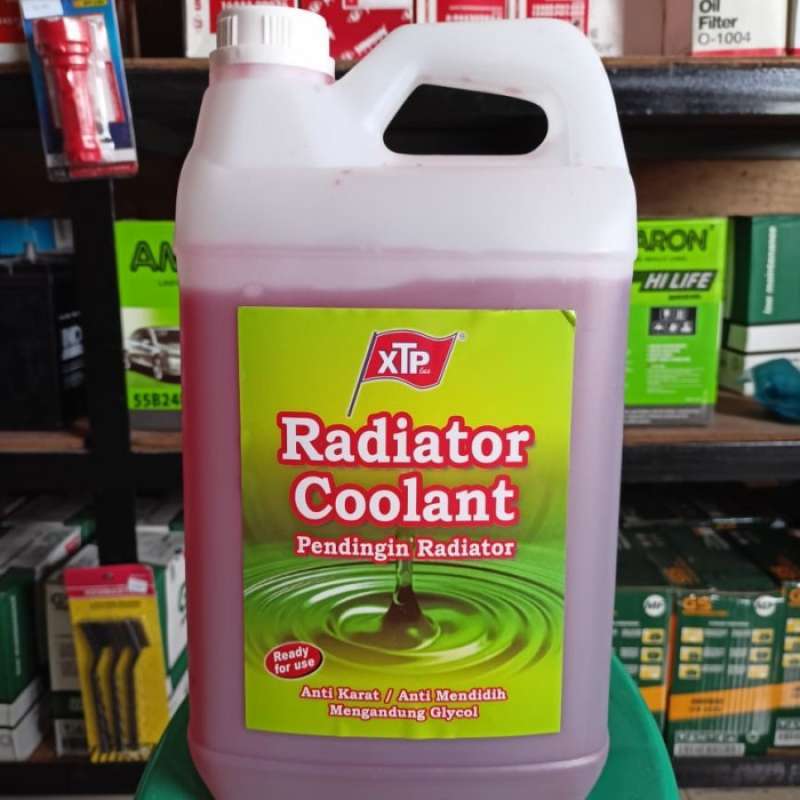 Jual Radiator Coolant/air Coolant/pendingin Radiator Xtp 5 Liter Merah ...