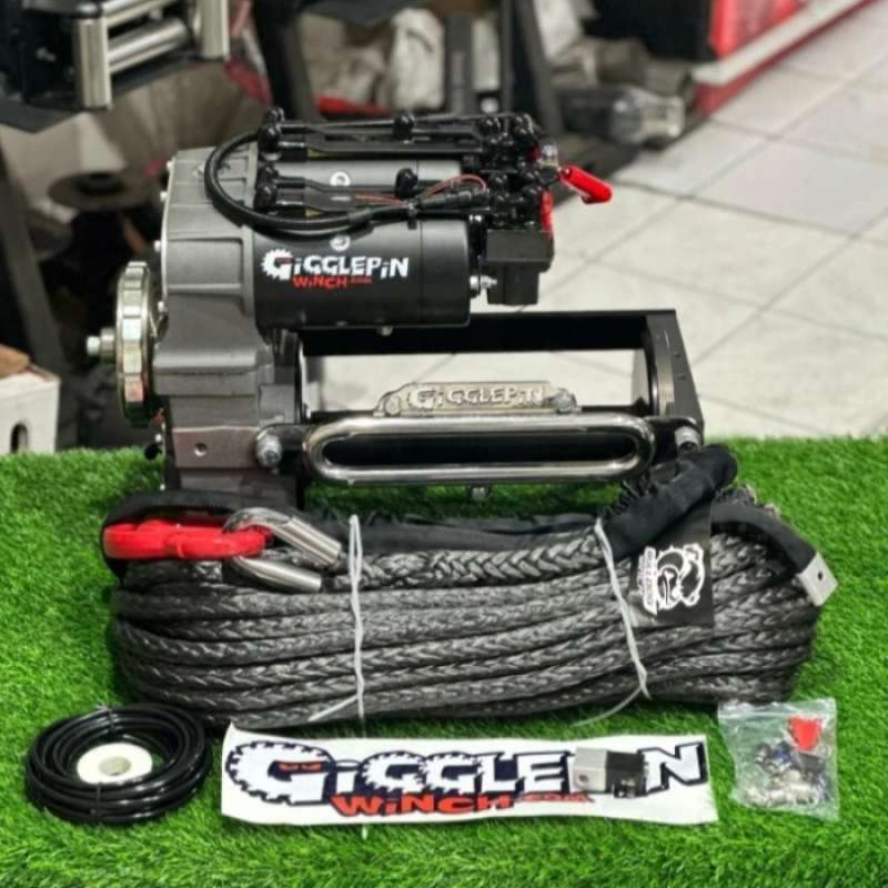 Jual Giggle Pin Gigglepin Winch Twin Bow Motor Long Drum Ratio 15% Gp ...