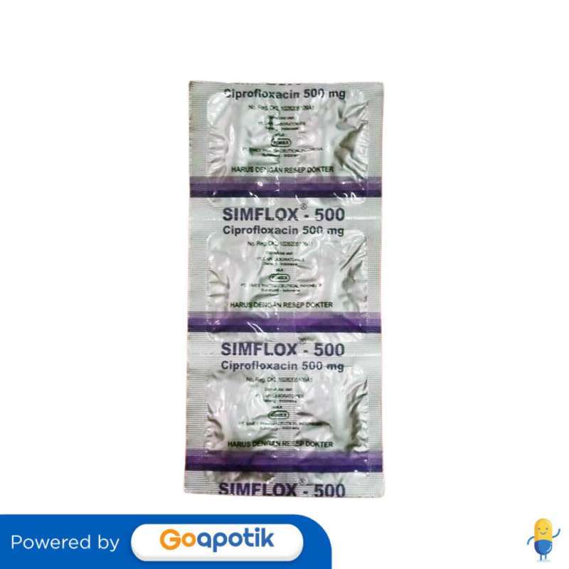 Jual Simflox 500 Mg Strip 6 Kaplet Di Seller Apotek Pratama K2 - 15 ...