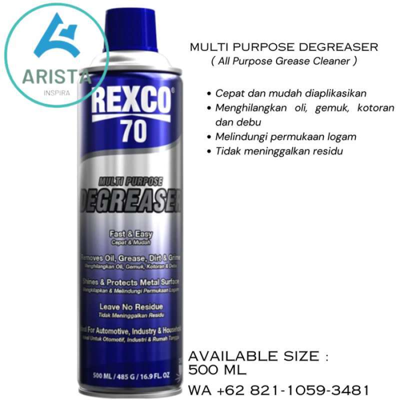 Jual Rexco 70 Multi Purpose Degreaser 500 Ml/ 485 G/ 16.9 Fl Oz Di Seller Tombstone - Cengkareng ...