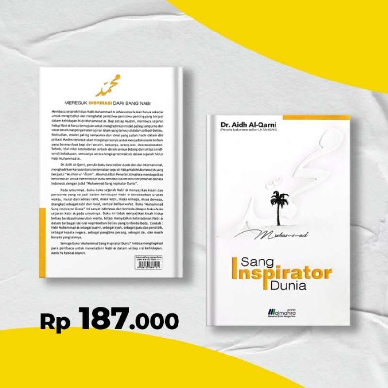 Promo Buku Muhammad Sang Inspirator Dunia | Karya Syeikh Dr. Aidh Al ...
