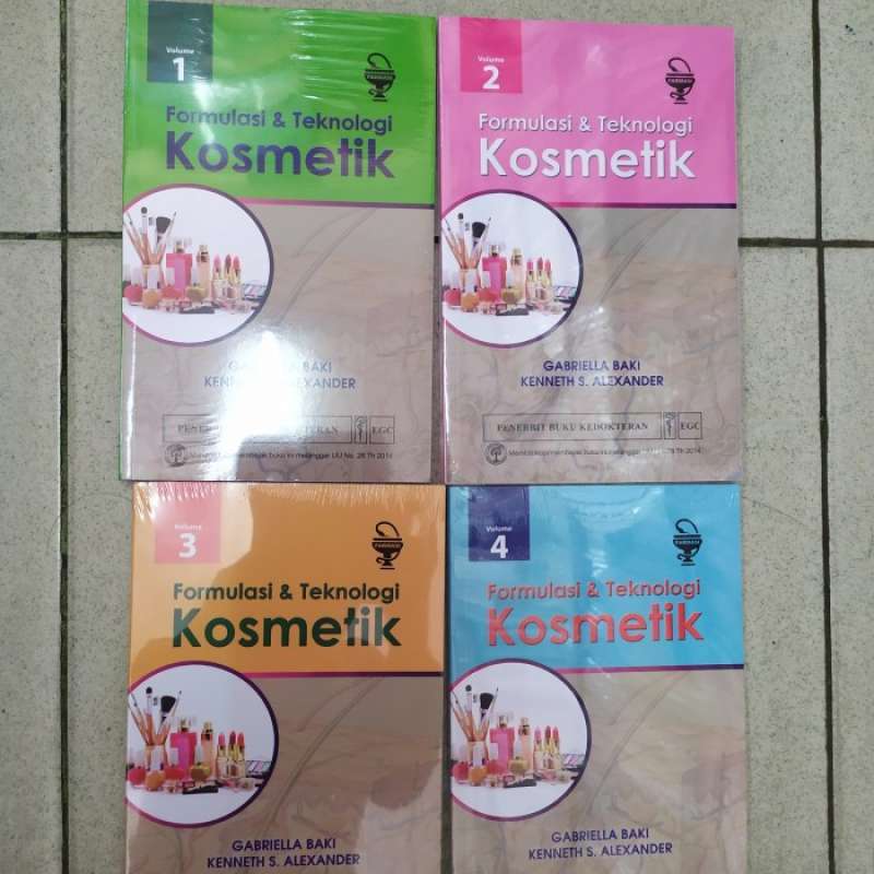 Promo Formulasi Dan Teknologi Kosmetik Jilid 1234 Diskon 23% Di Seller ...