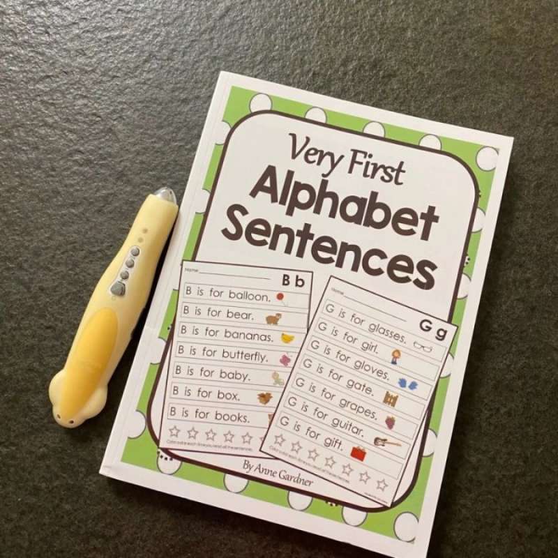 Promo Very First Alphabet Sentences Workbook Diskon 23% Di Seller ...