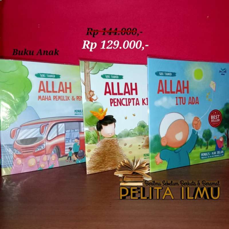 Promo Paket Buku Anak Seri Tauhid Karya Kak Erlan Diskon 23% Di Seller Sumijayeti Store - Kebon ...