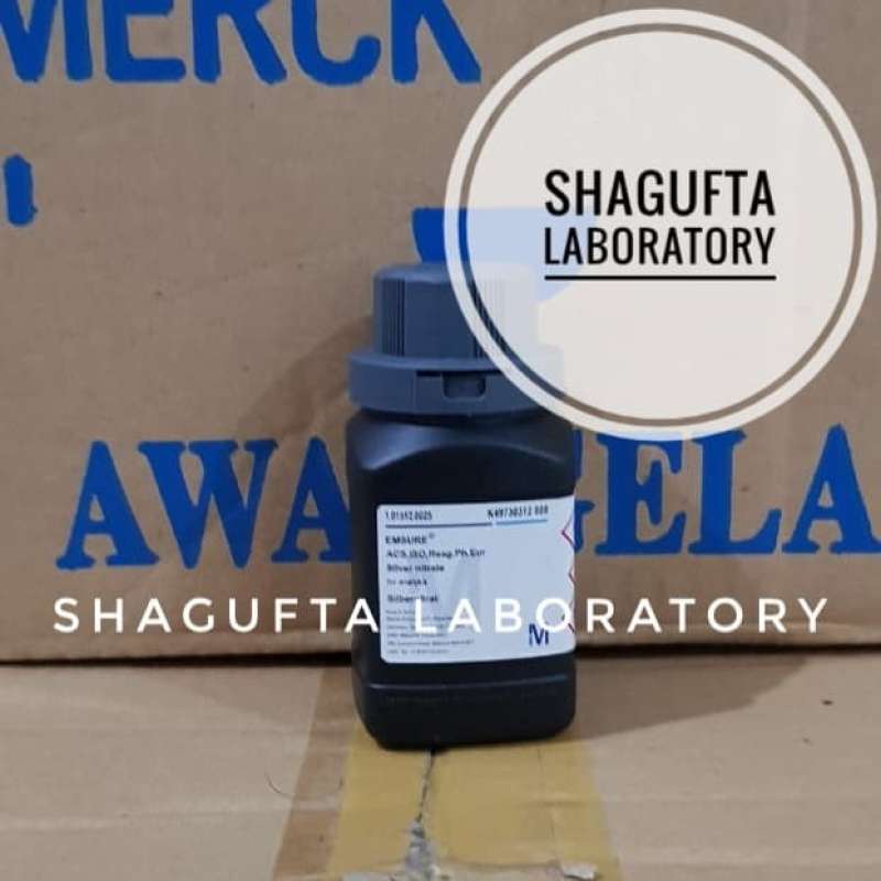 Promo Silver Nitrate Merck 100gram / Perak Nitrat Pro Analis / Agno3 ...