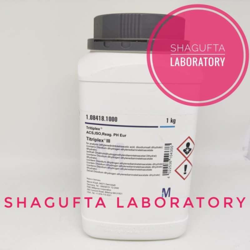 Promo Titriplex Iii 1 Kg Merck 108418 / Edta / Disodium Edta / Na2edta ...