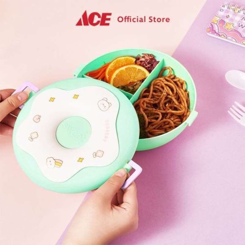 Jual Ace Kris Doughnut Kotak Makan Lunch Box - Pink Di Seller Belanja ...