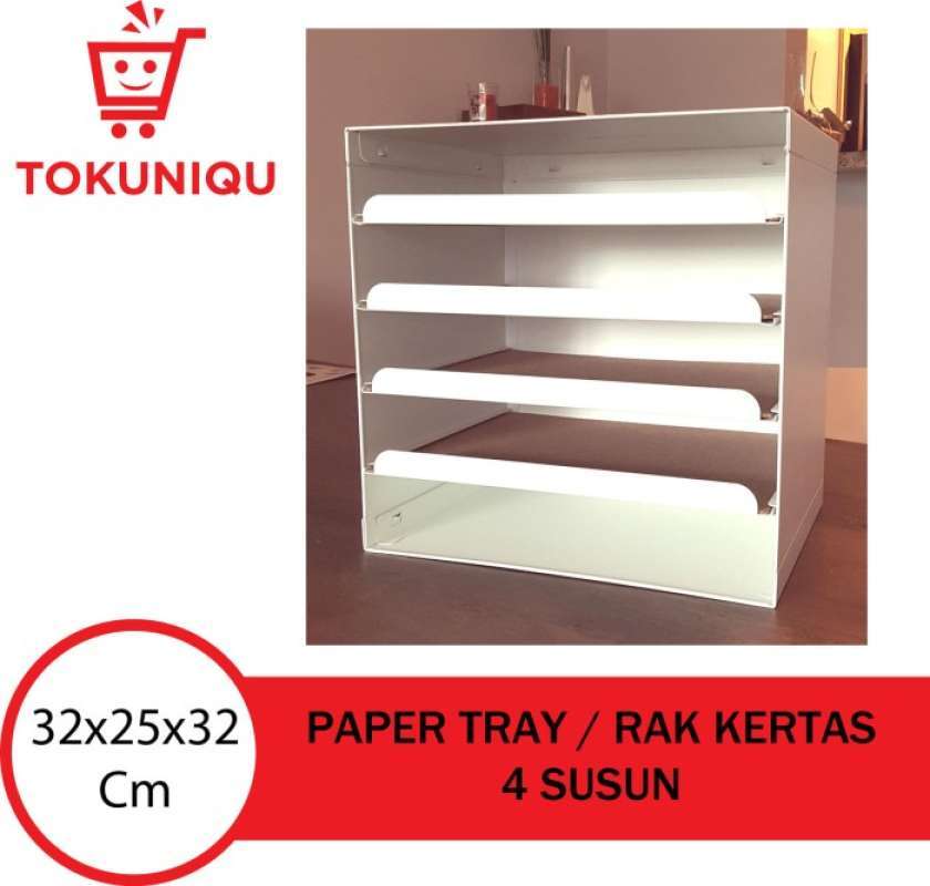Promo Rak Dokumen Kertas Besi 4 Susun Rak Penyimpan File Tempat Surat ...