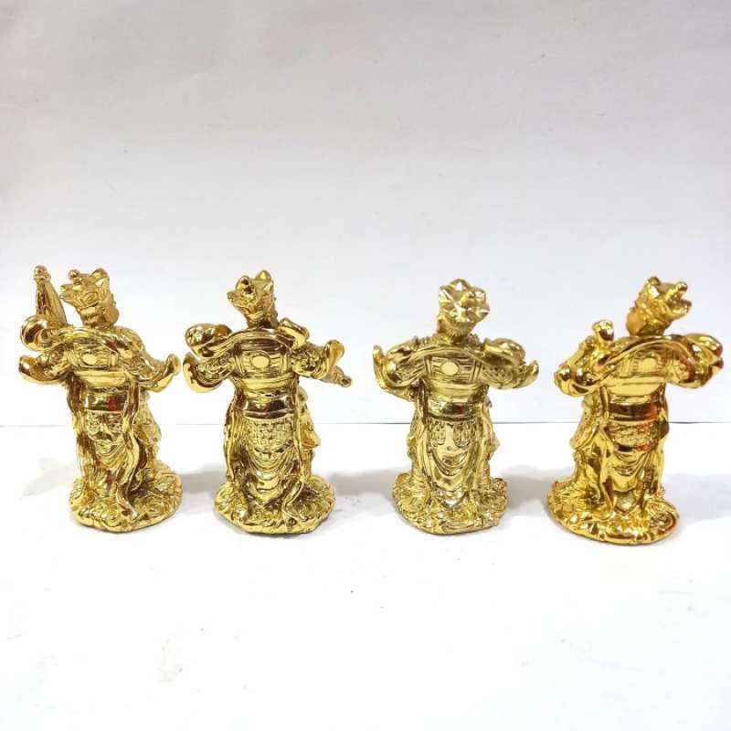 Promo Patung Mini Empat Raja Langit (se Ta Tian Wang) Fiber Mas Uk 3 ...