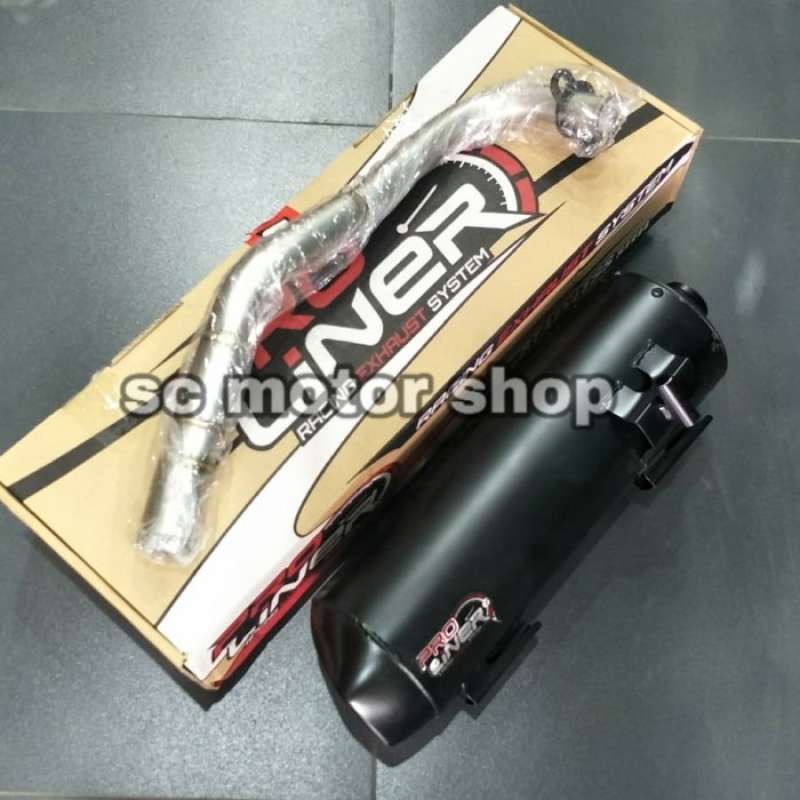 Promo Knalpot Pro Liner Neo Standar Racing Black N-max , Aerox 155 ...