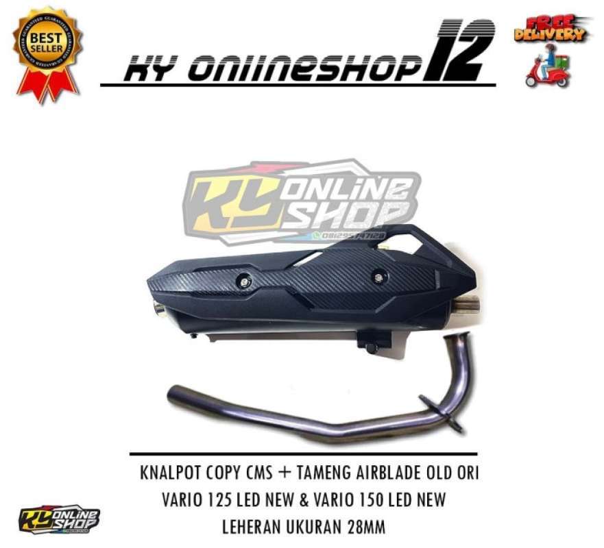 Promo Knalpot Copy Cms Lengkap Vario 150 Led New 28mm Ab Old Ori End ...