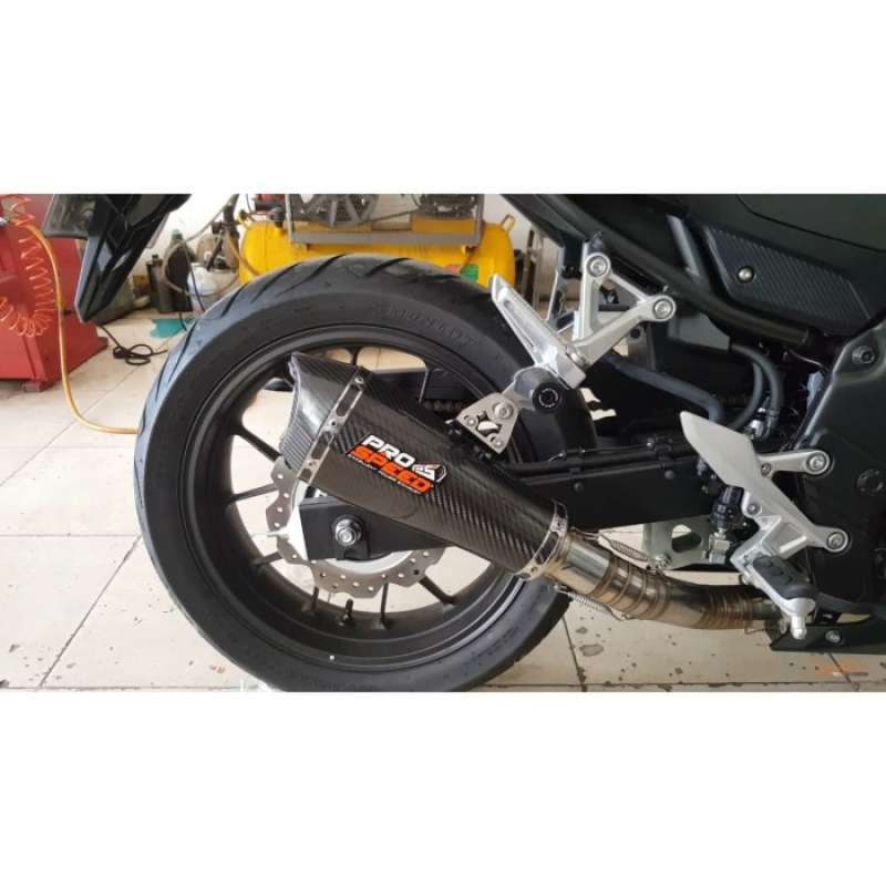 Promo Knalpot Prospeed Shark Carbon Honda Cb 500 X Diskon 17% Di Seller ...