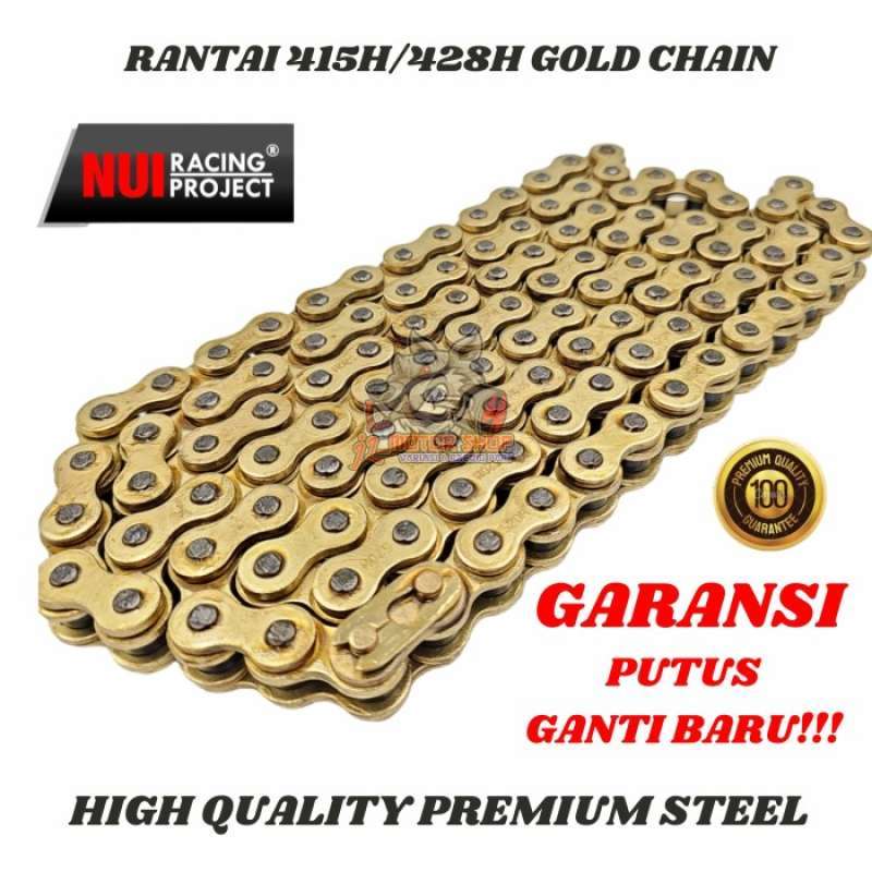 Jual Rante Rantai 428 H 130 L Tebel Gold Nui Racing Not Sss Tdr ...