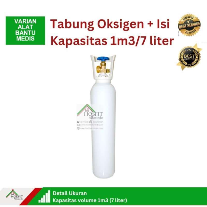 Promo 3in1 Tabung Oksigen Set 1m3 - Tabung Oksigen Lengkap 1m3 Diskon ...