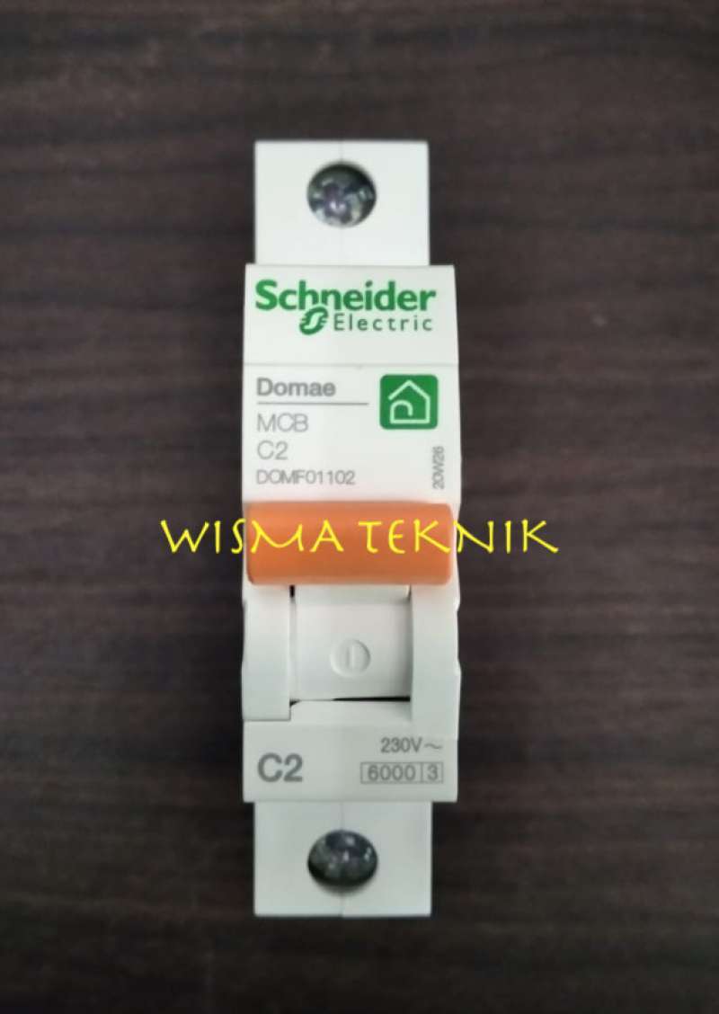Promo Mcb 2a 1p Schneider Domae 6 Ka Domf01102 A9 Terbaik Diskon 4% Di ...