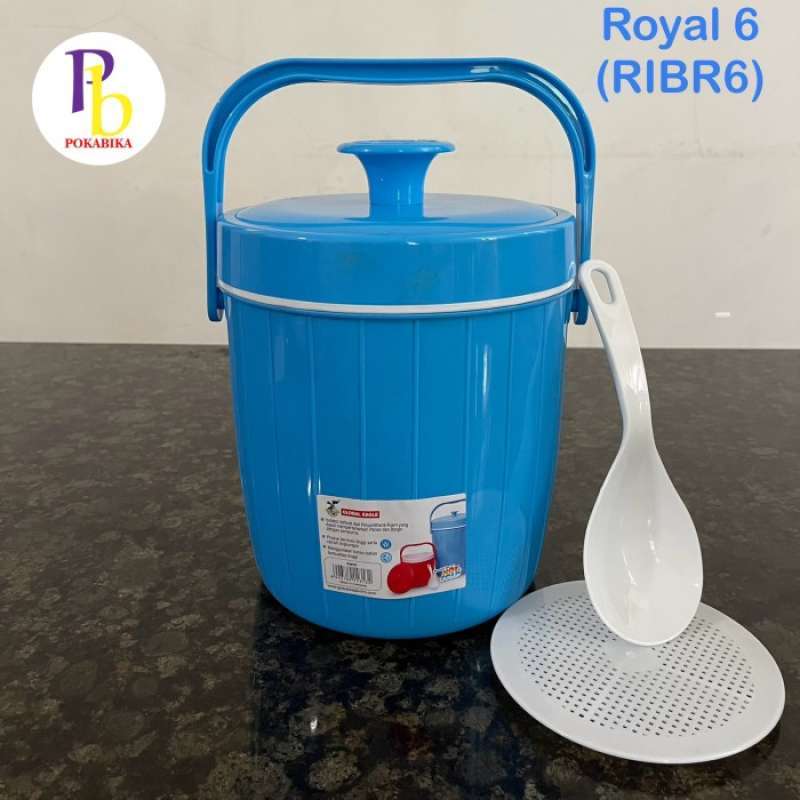 Jual Rice Bucket Global Eagle / Termos Es / Termos Nasi Ukuran 6 8 10 ...