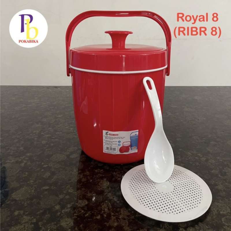 Jual Rice Bucket Global Eagle / Termos Es / Termos Nasi Ukuran 6 8 10 ...