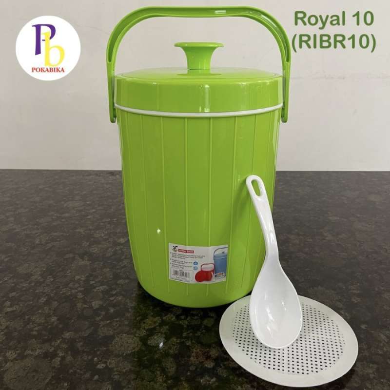 Jual Rice Bucket Global Eagle / Termos Es / Termos Nasi Ukuran 6 8 10 ...