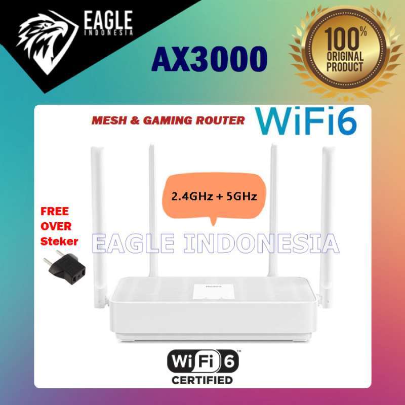 Promo Ax3000 Wifi 6 Router Mesh Gigabit Dual Band Diskon 23% Di Seller ...