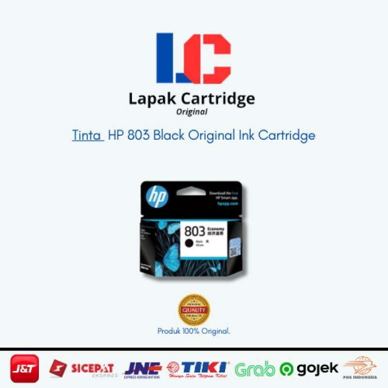 Promo Tinta 803 Black & Tri Colors Ink Cartridge Diskon 23% Di Seller ...
